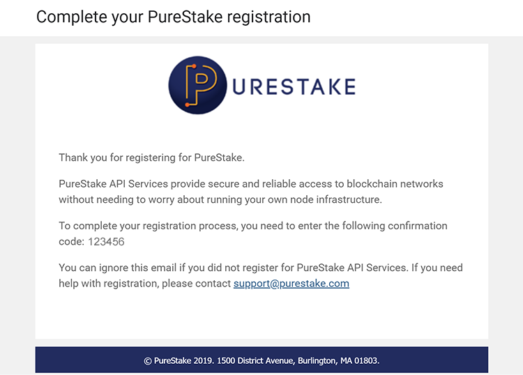 Getting Started with the PureStake API Service | Algorand Developer Portal